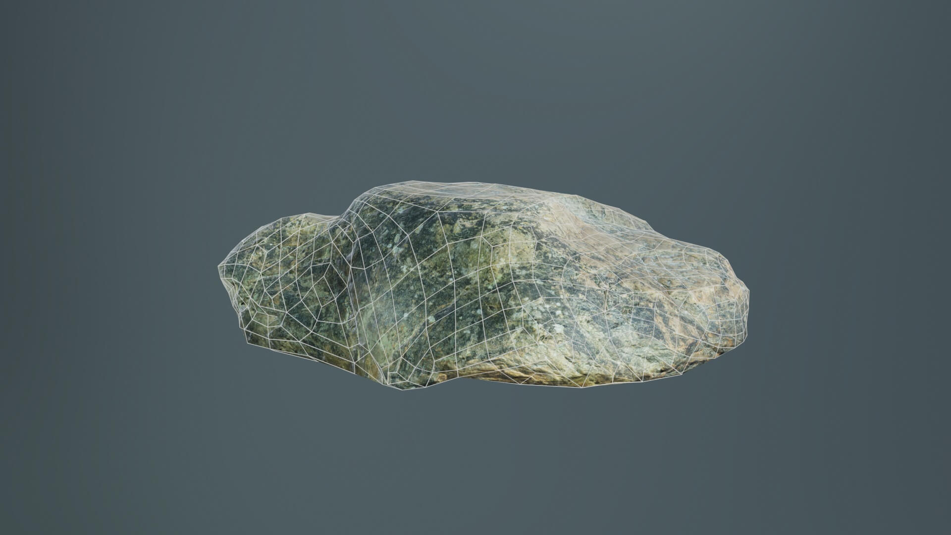 Large Rock - 3D Model by Polygonal Miniatures