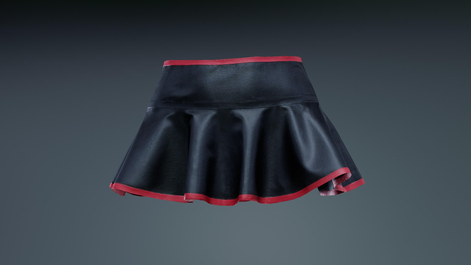 Latex Skirt - 3D Model by Polygonal Miniatures