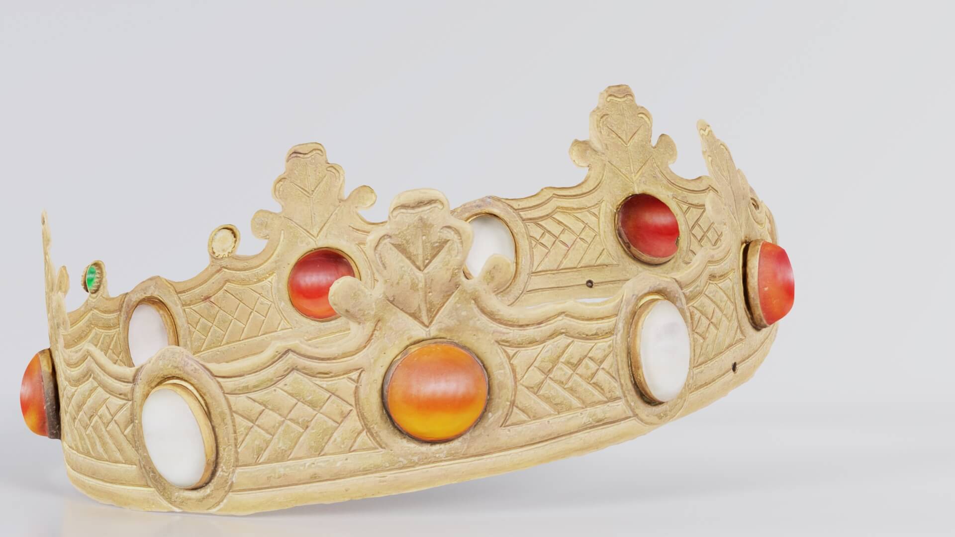 Leaf Crown - 3D Model by Polygonal Miniatures