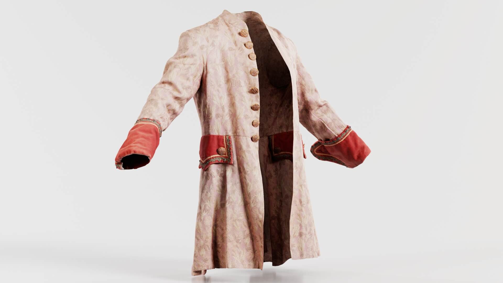 Leaf Jacket - 3D Model by Polygonal Miniatures