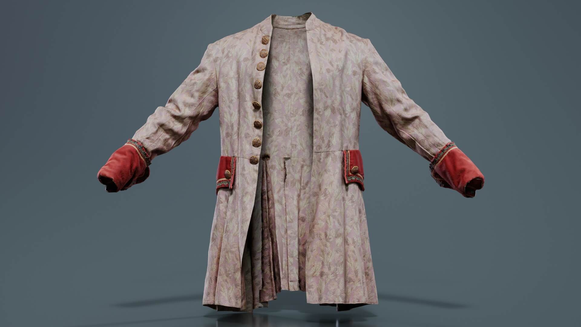 Leaf Jacket - 3D Model by Polygonal Miniatures