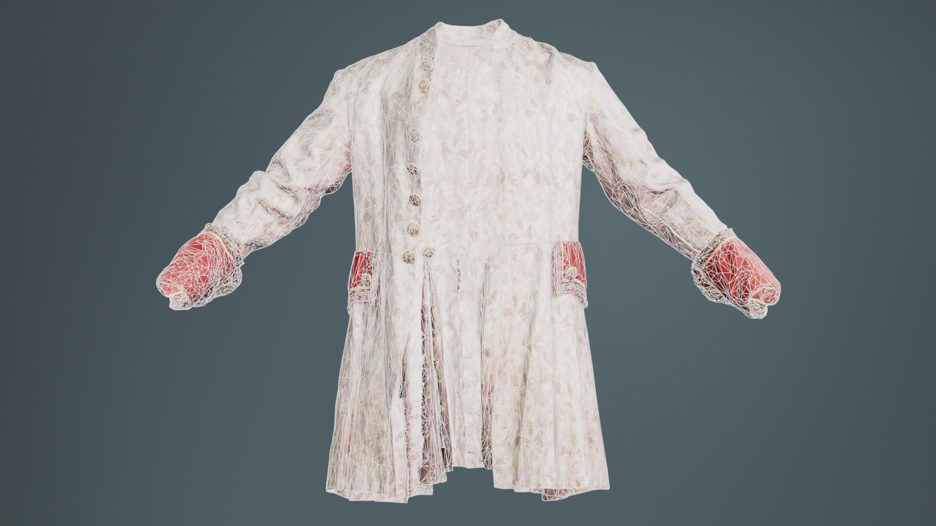 Leaf Jacket - 3D Model by Polygonal Miniatures