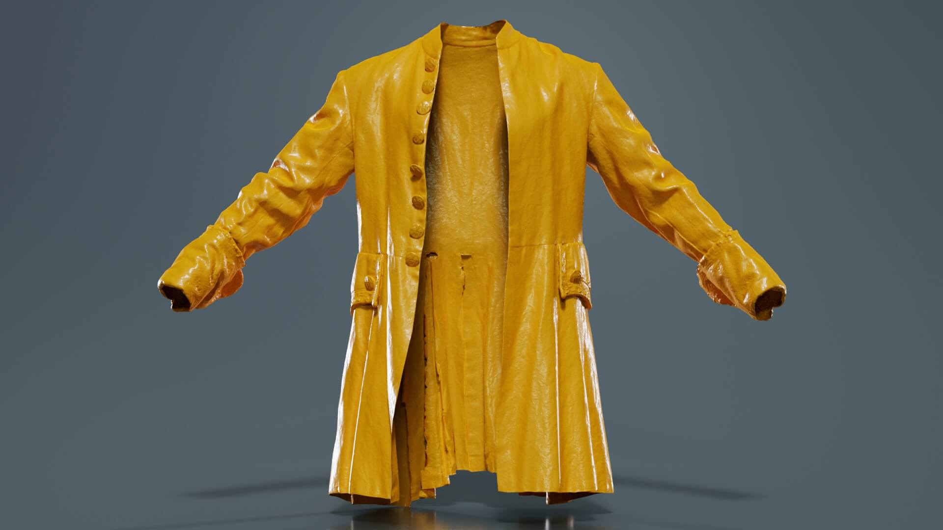 Leaf Jacket - 3D Model by Polygonal Miniatures