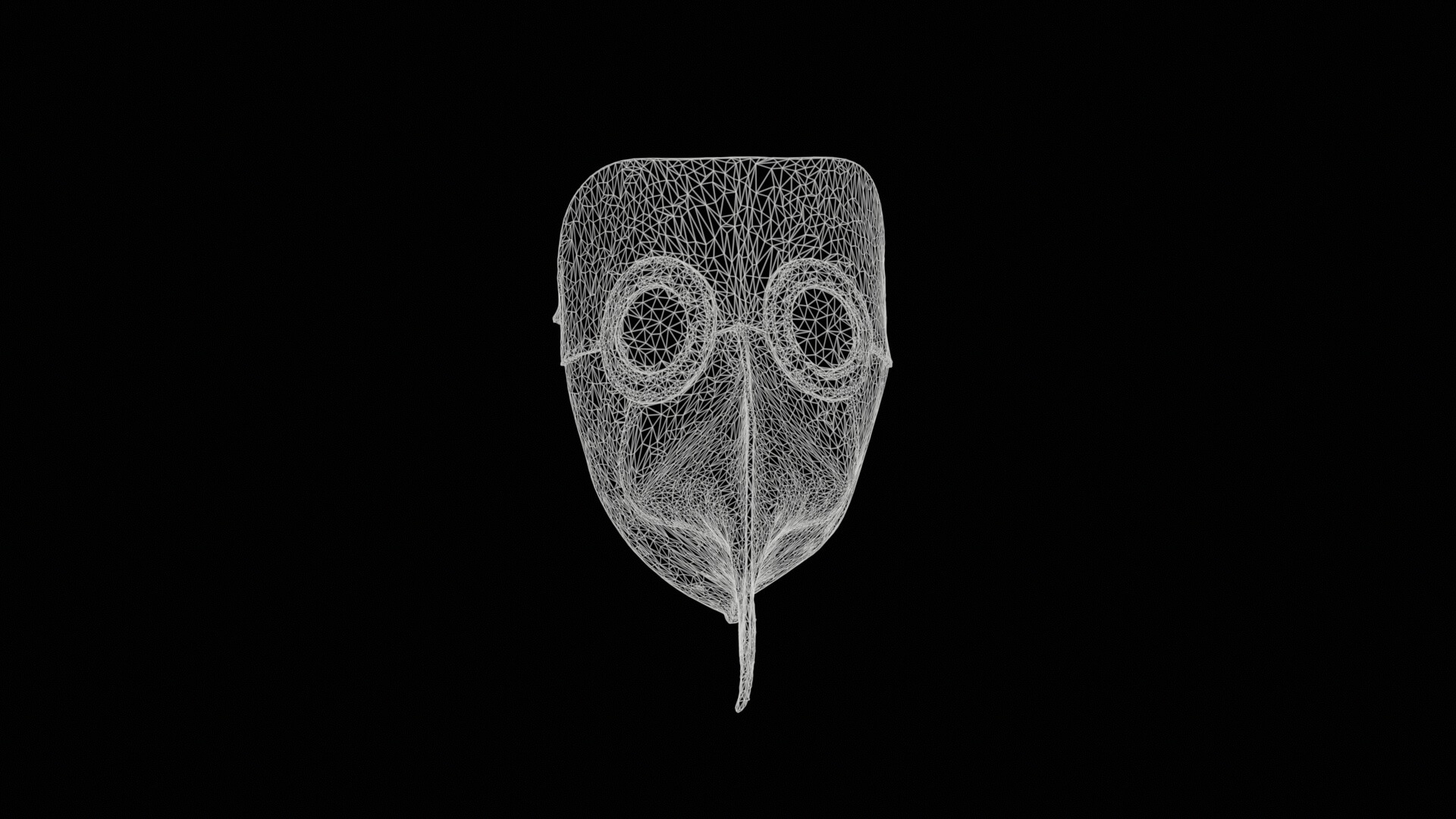 Leather Bird Snout - 3D Model by Polygonal Miniatures