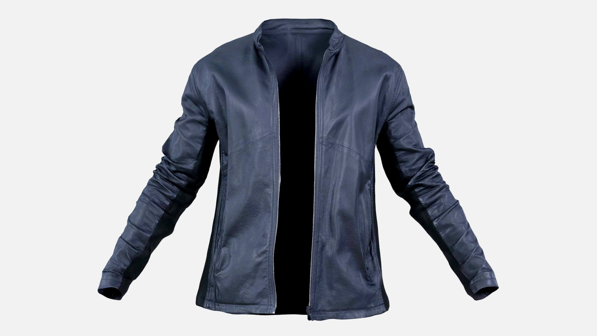 Leather Jacket Open - 3D Model by Polygonal Miniatures