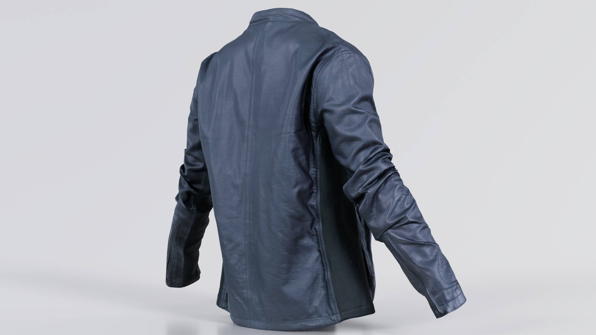 Leather Jacket Open - 3D Model by Polygonal Miniatures