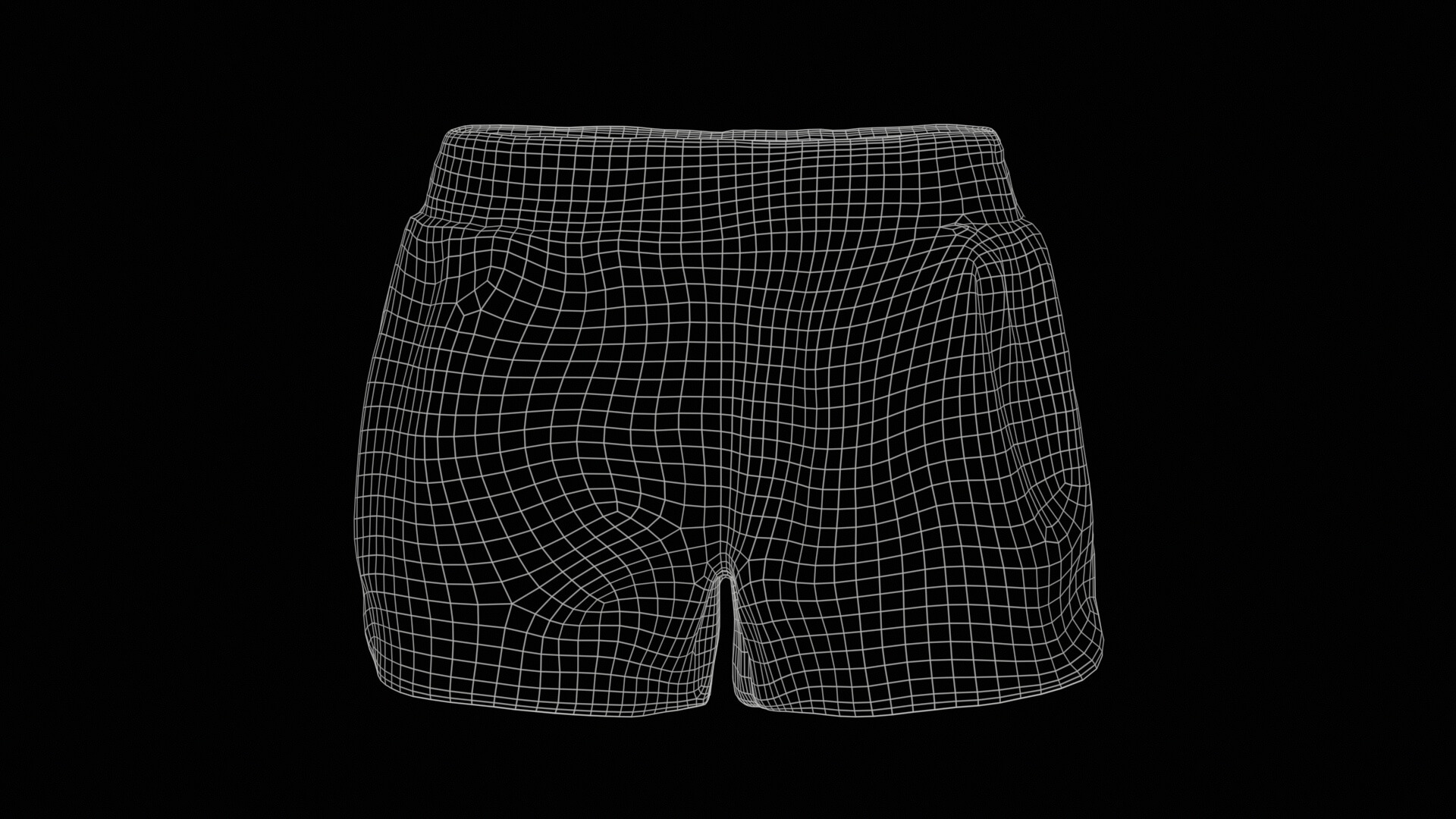 Leather Sports Shorts - 3D Model by Polygonal Miniatures