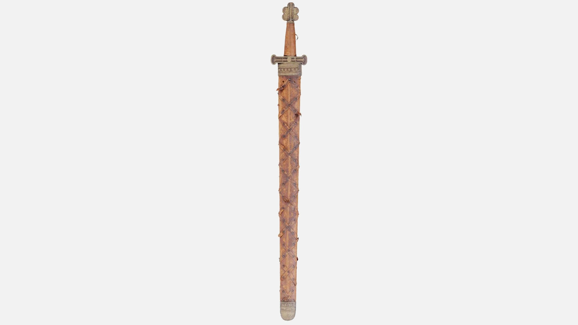 Leather Studded Sword - 3D Model by Polygonal Miniatures