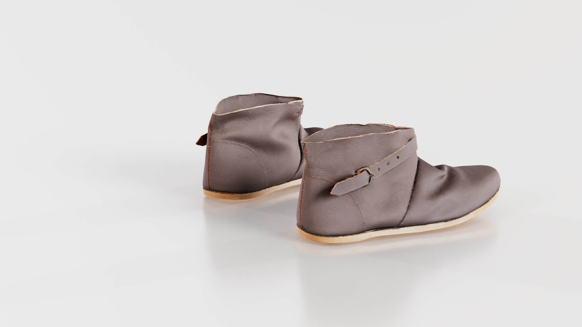 Medieval Shoe - 3D Model by Polygonal Miniatures