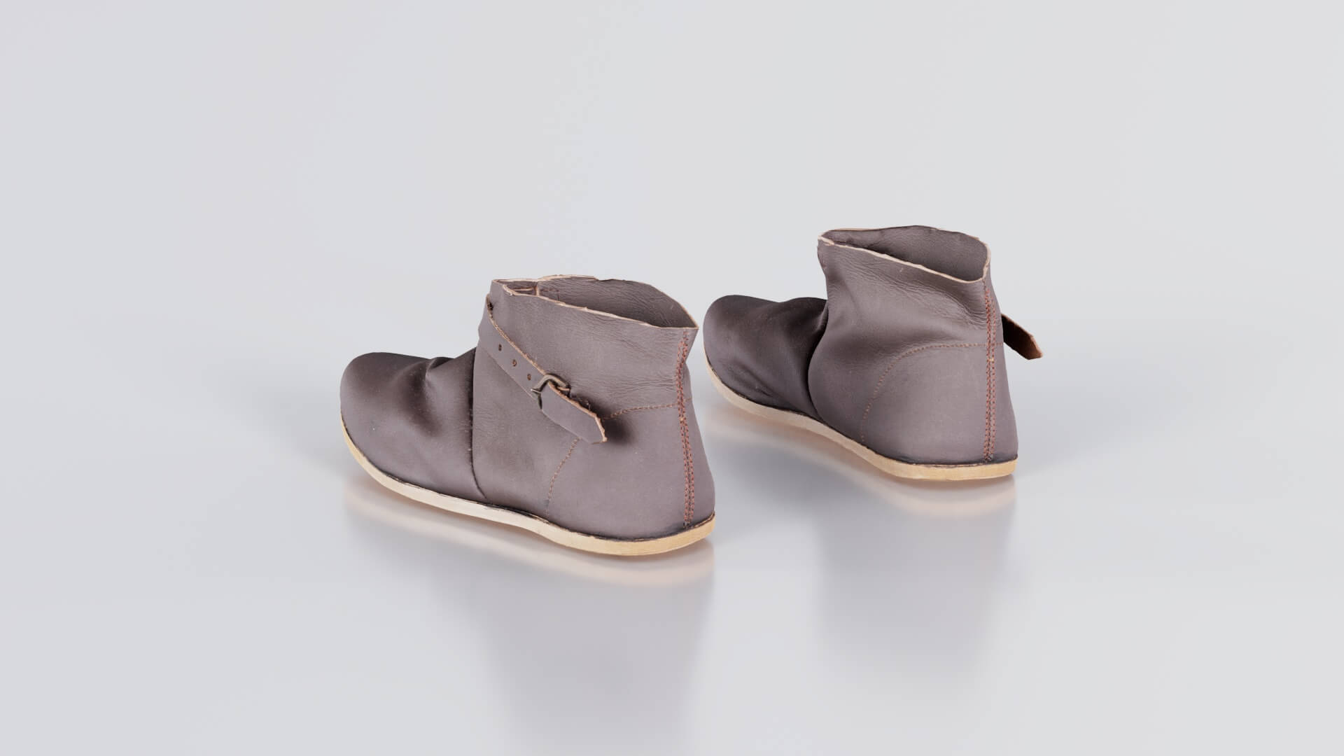 Medieval Shoe - 3D Model by Polygonal Miniatures