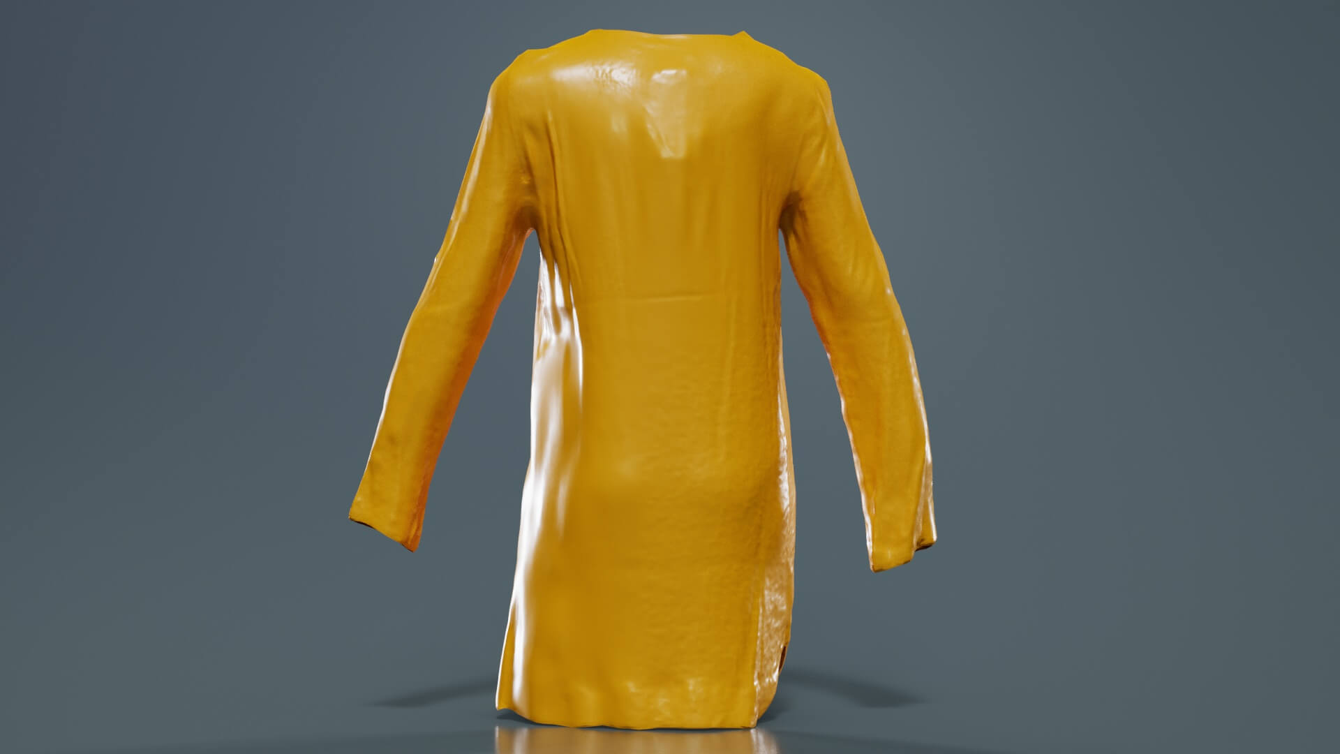 Mirrored Flowers Dress - 3D Model by Polygonal Miniatures