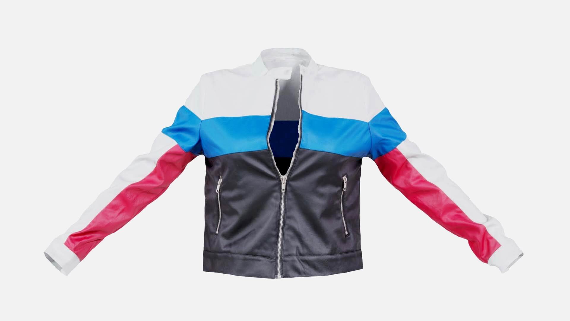 Multi Color Leather Jacket - 3D Model by Polygonal Miniatures