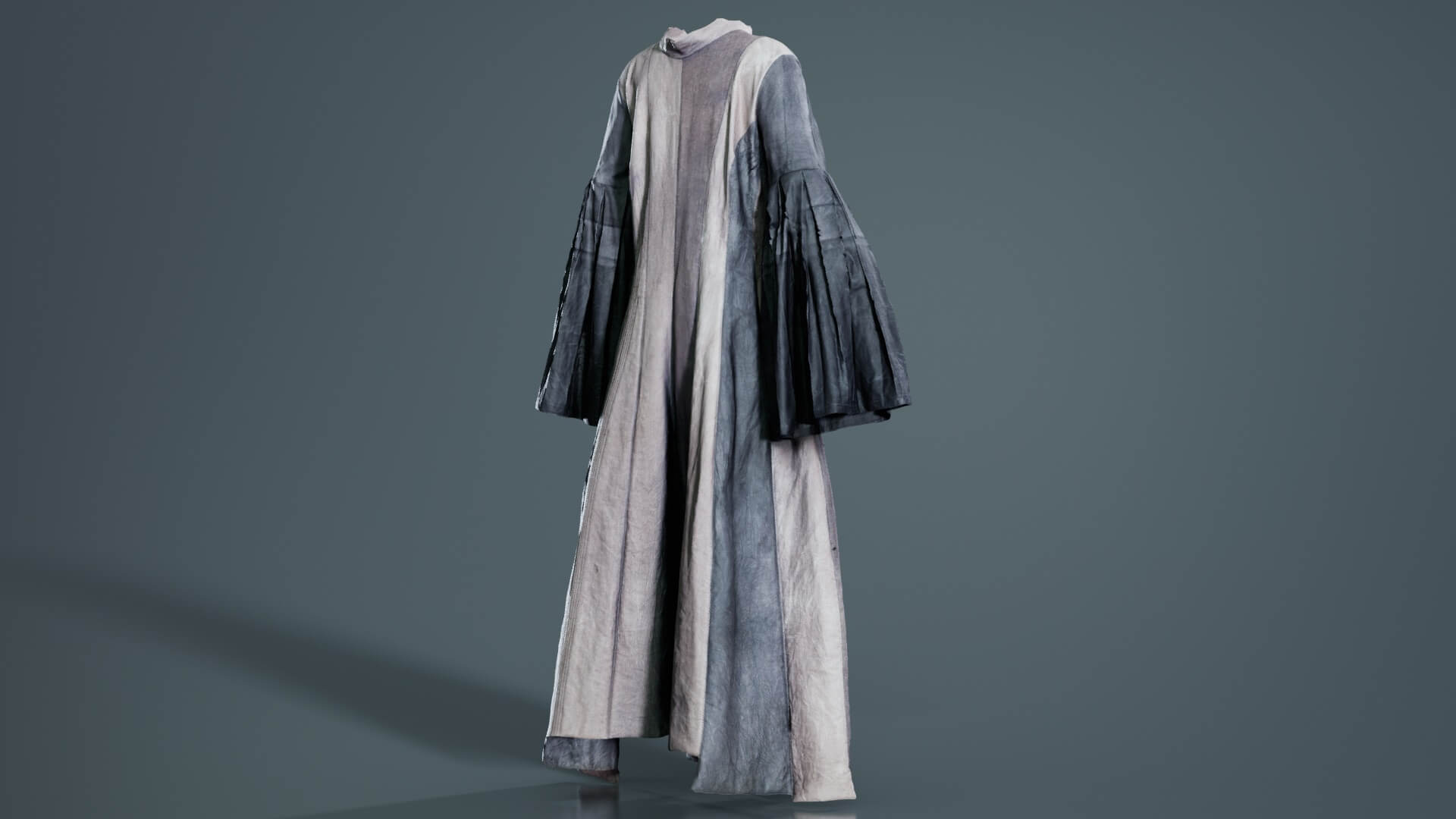 Multi Panel Dress - 3D Model by Polygonal Miniatures