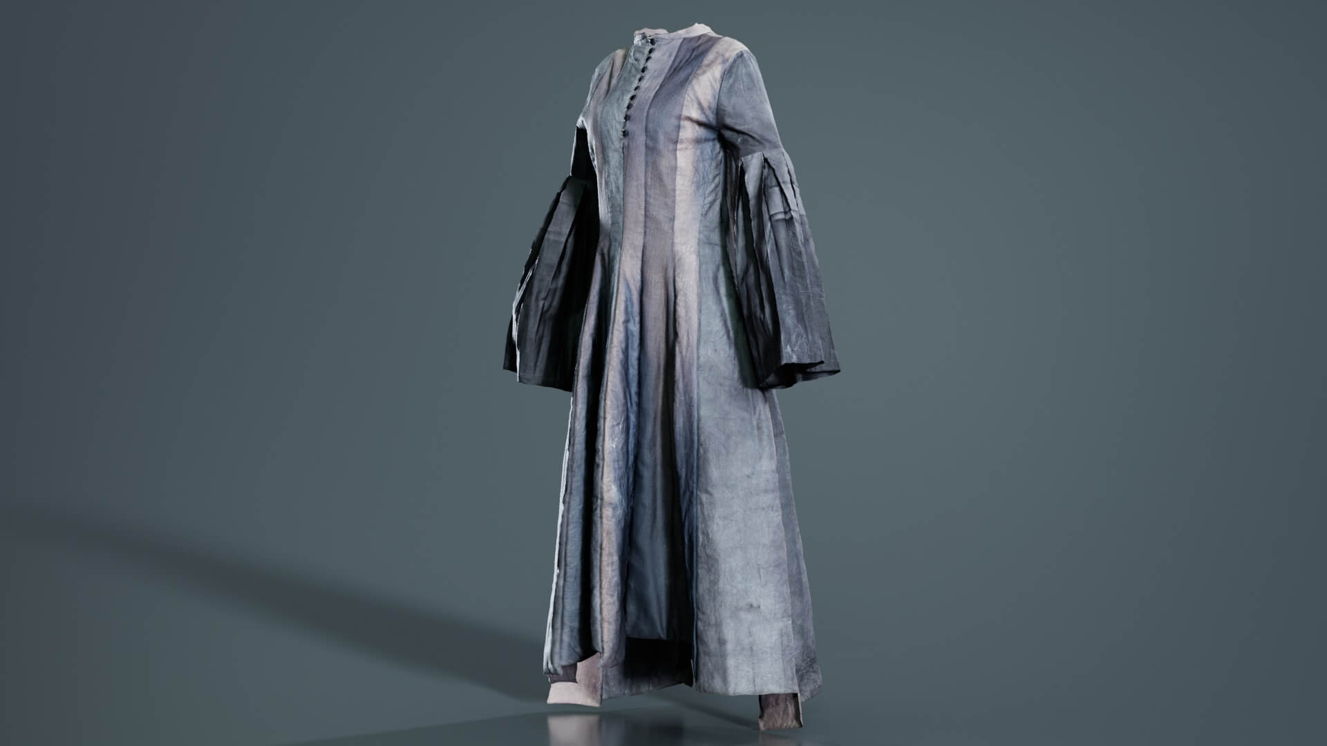 Multi Panel Dress - 3D Model by Polygonal Miniatures