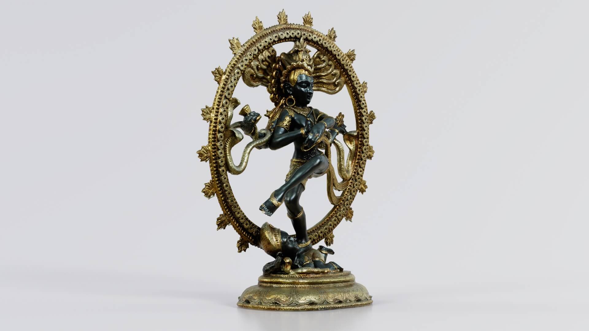Nataraj Statue - 3D Model by Polygonal Miniatures