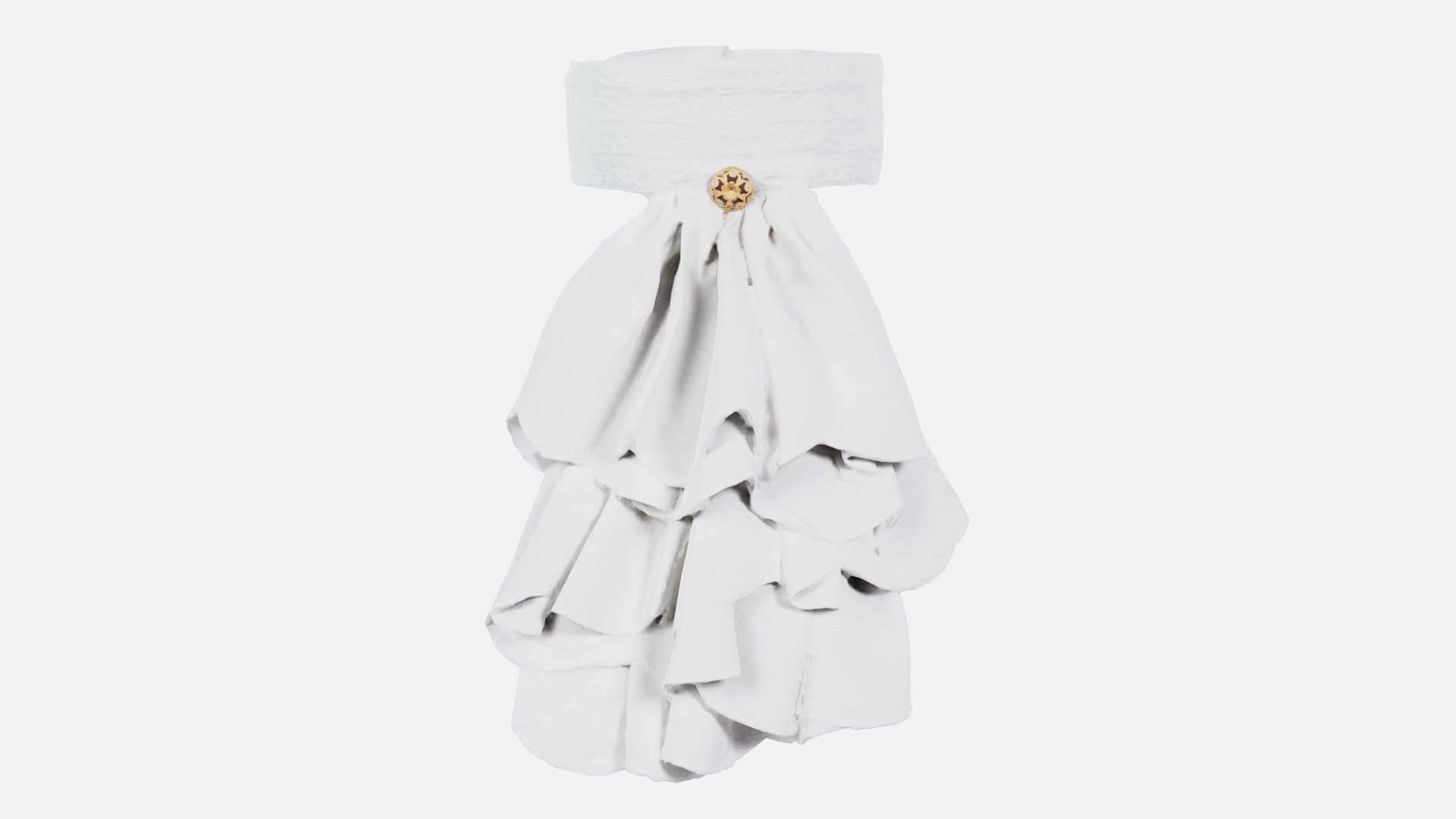 Neck Scarf - 3D Model by Polygonal Miniatures