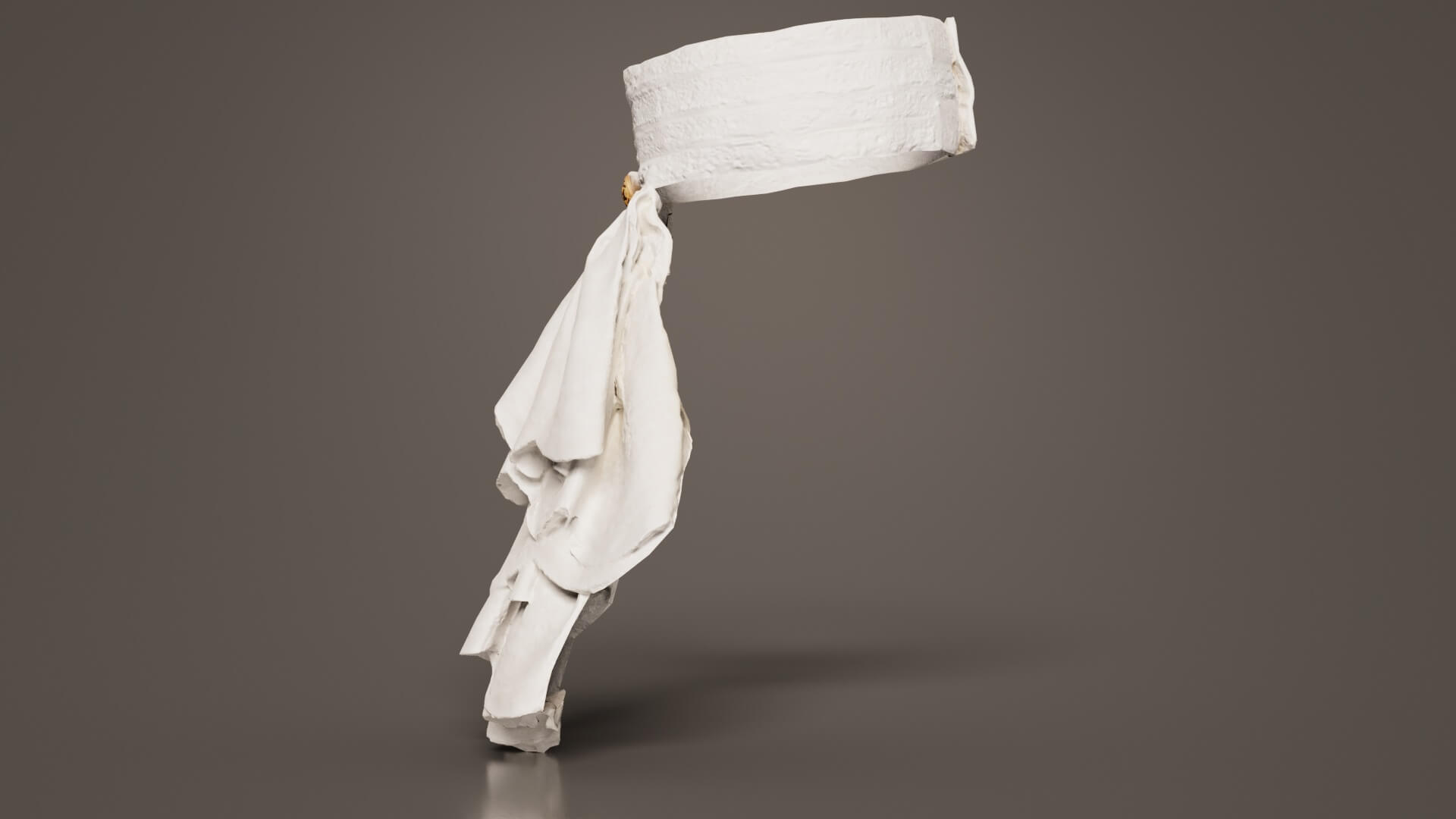 Neck Scarf - 3D Model by Polygonal Miniatures