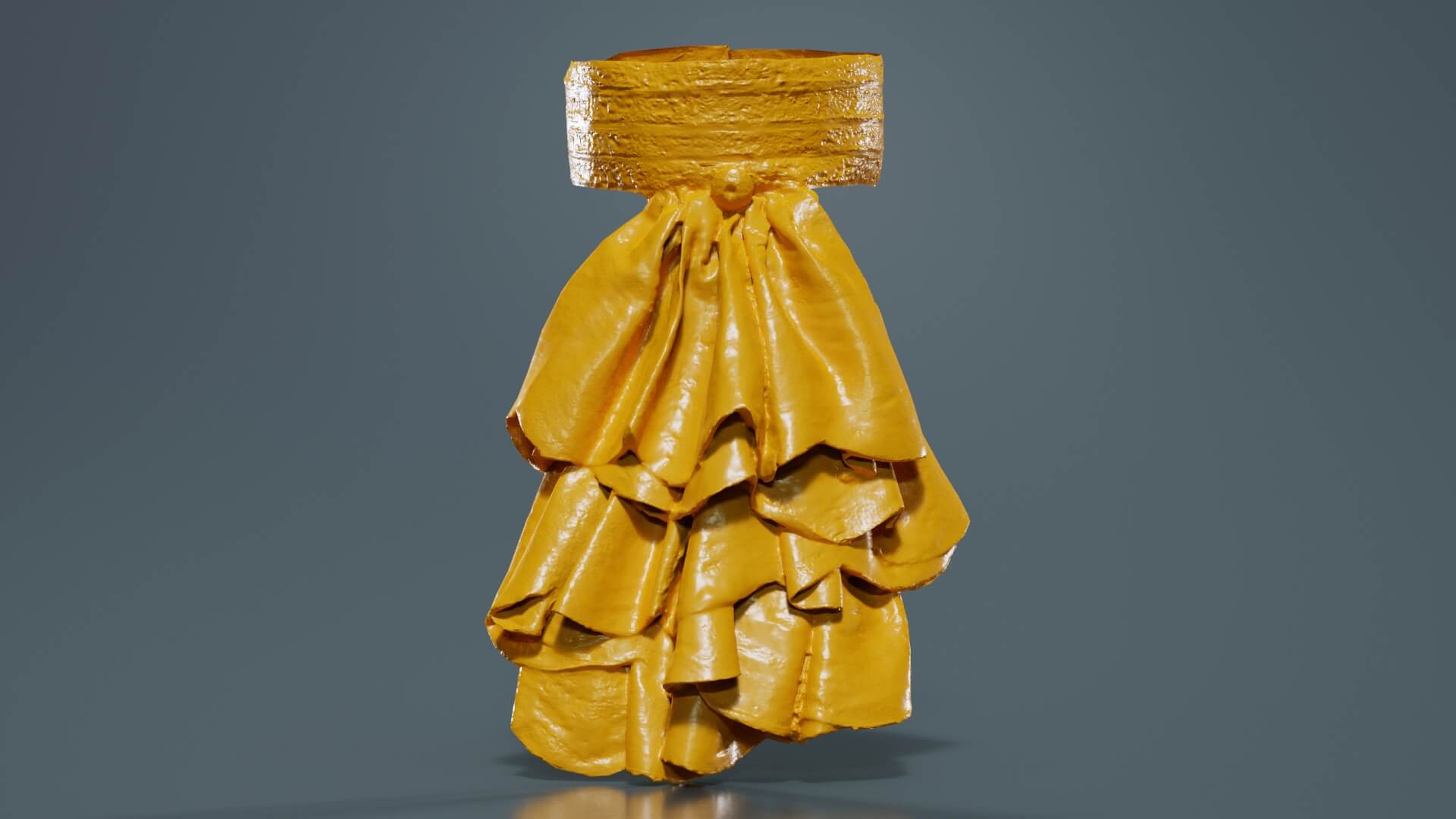 Neck Scarf - 3D Model by Polygonal Miniatures