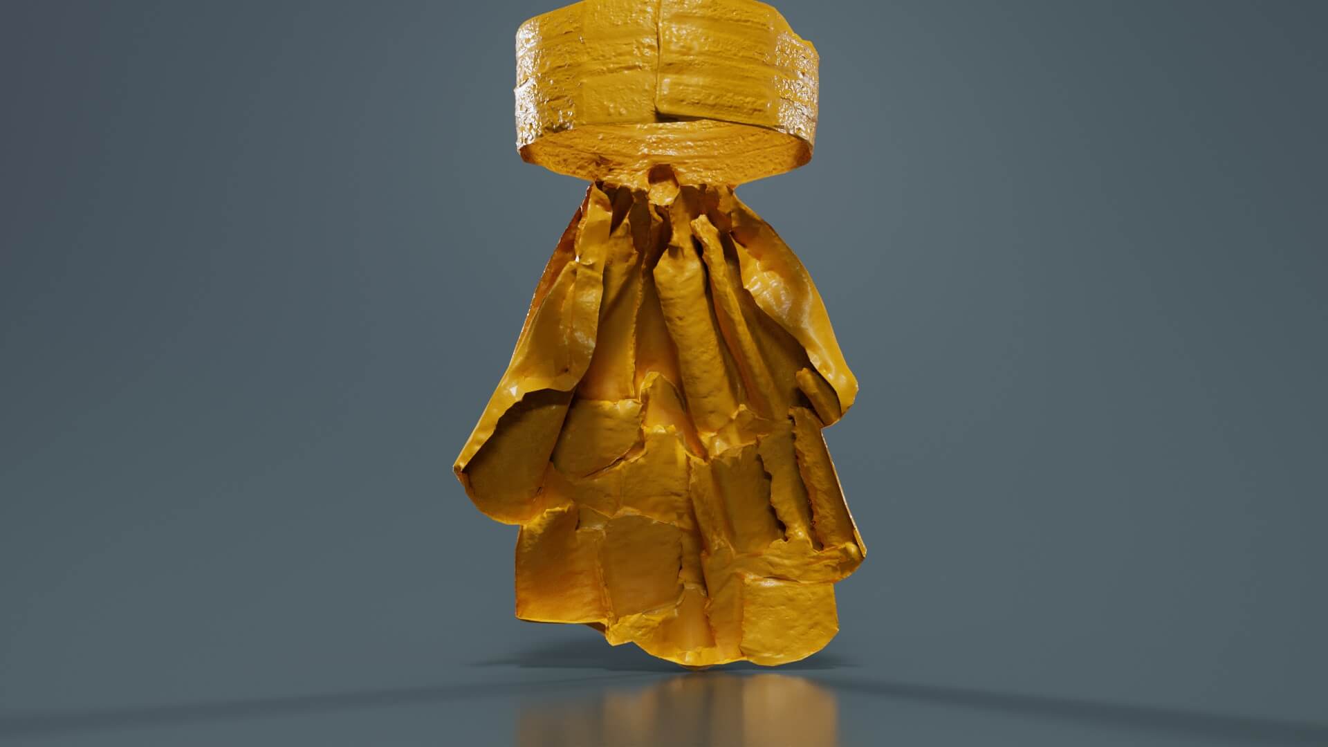 Neck Scarf - 3D Model by Polygonal Miniatures