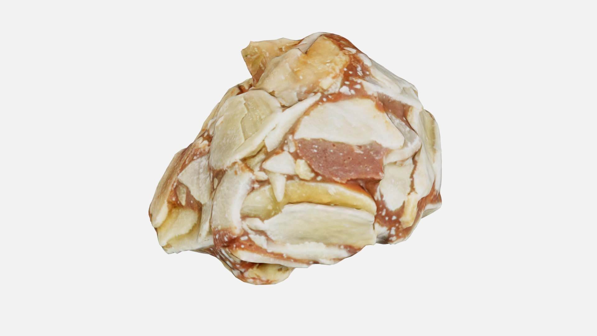 Nut Covered Praline - 3D Model by Polygonal Miniatures