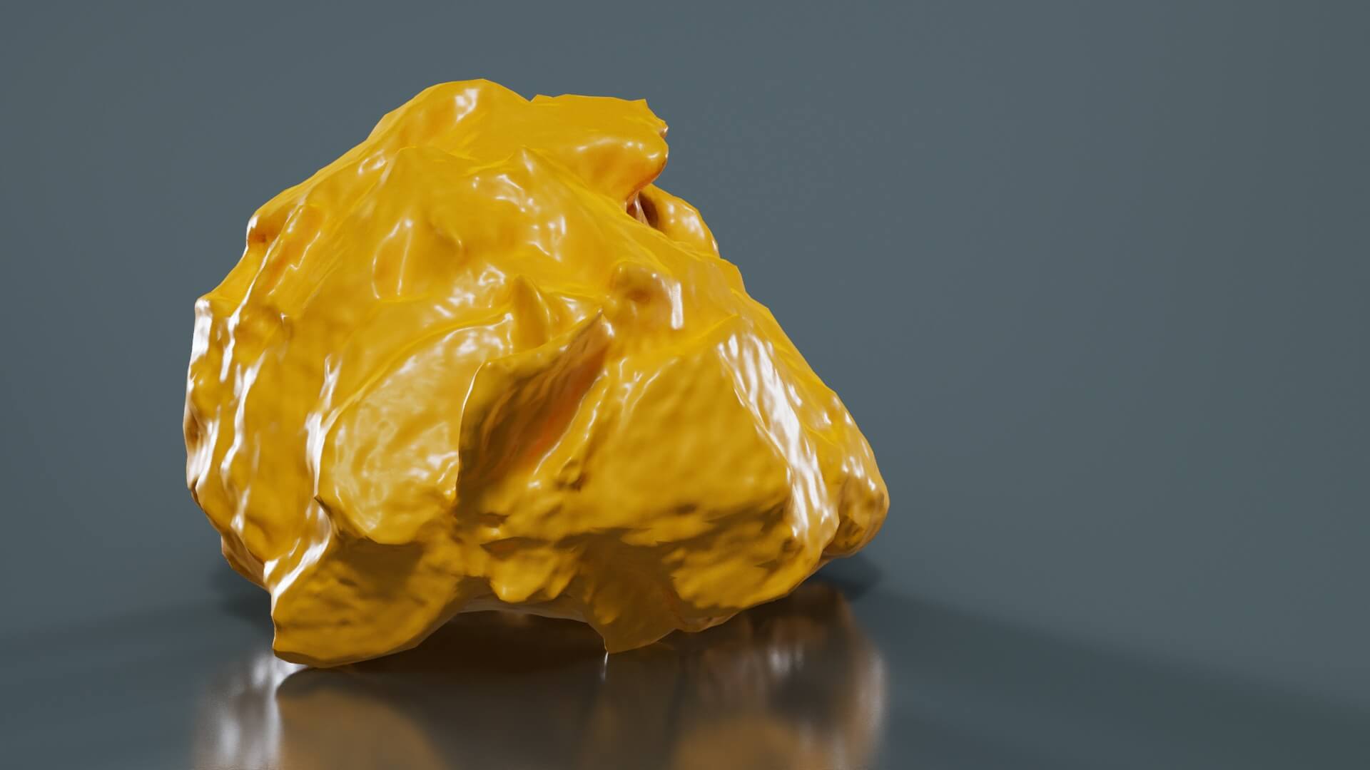Nut Covered Praline - 3D Model by Polygonal Miniatures