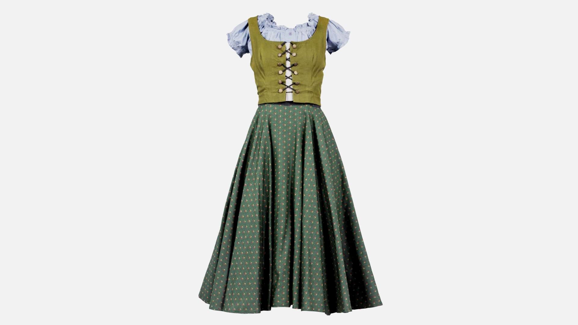 Oktoberfest Dress - 3D Model by Polygonal Miniatures