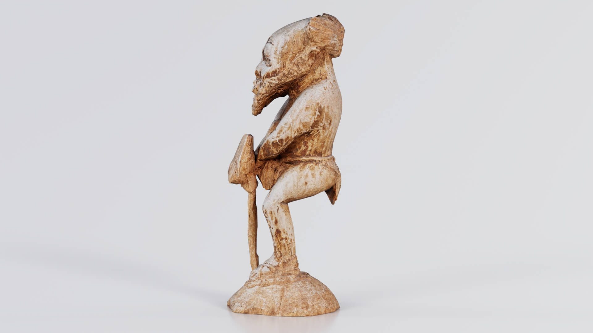 One Legged Man - 3D Model by Polygonal Miniatures