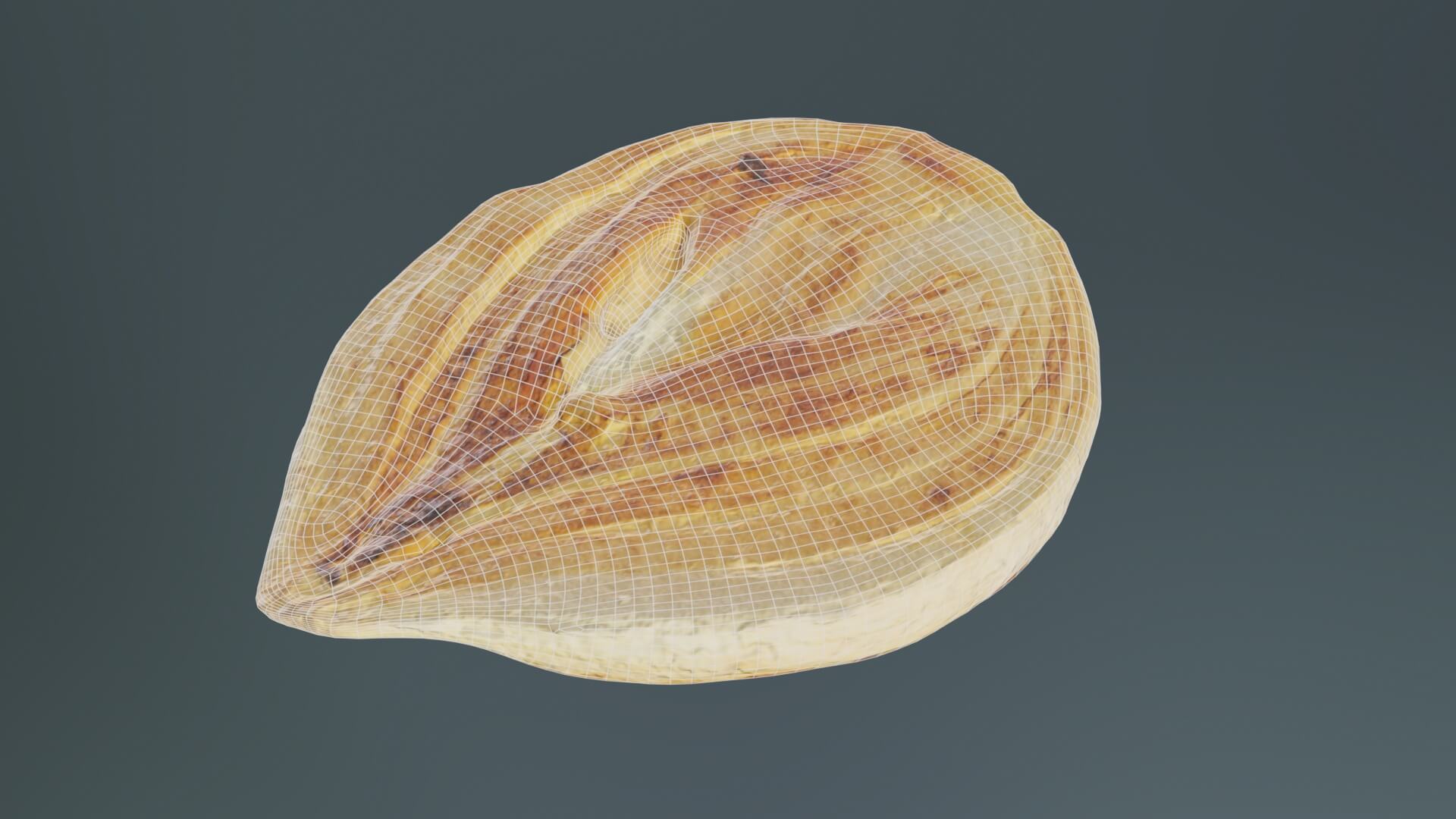 Onion Slice Baked - 3D Model by Polygonal Miniatures