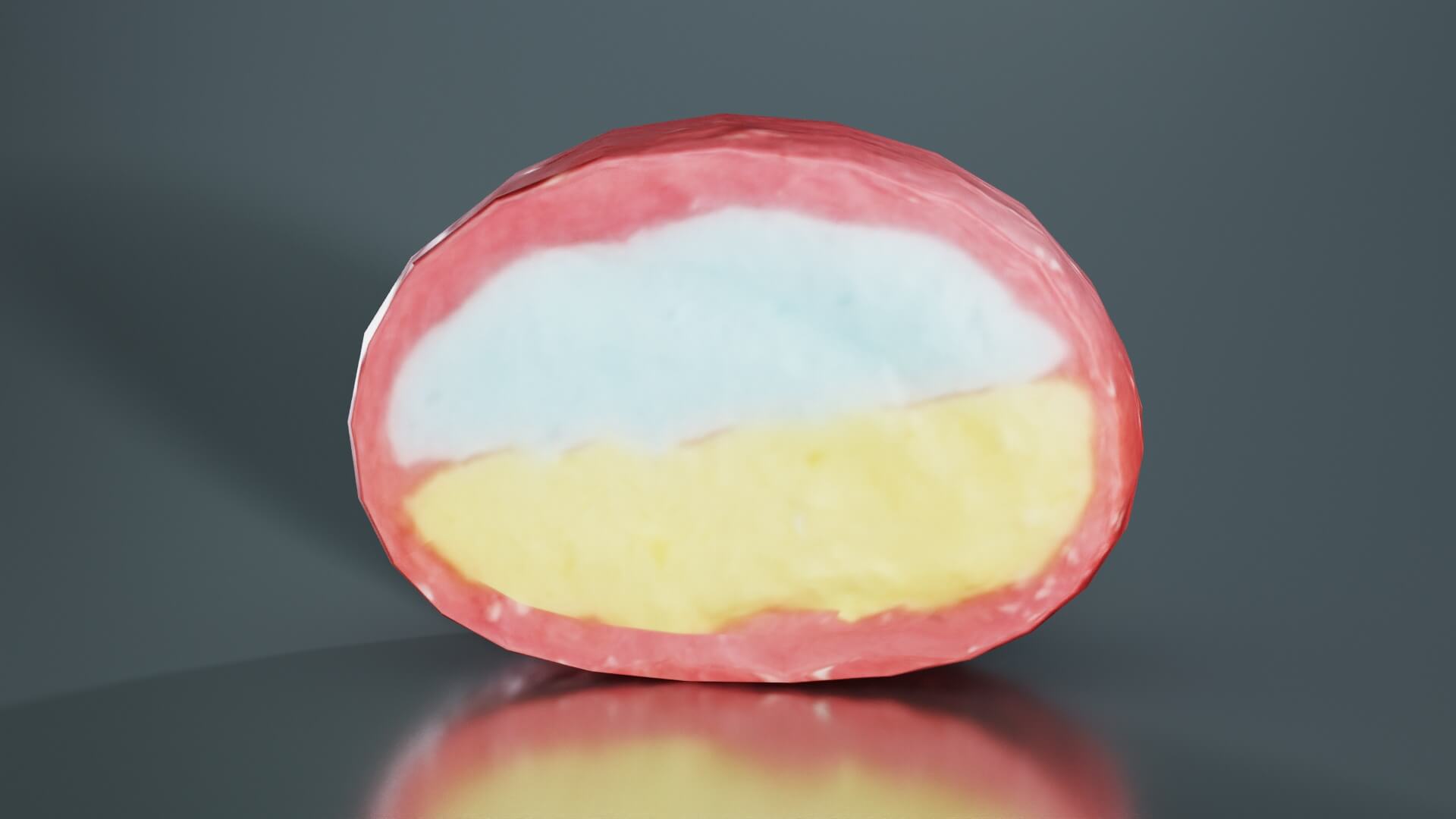 Oval - 3D Model by Polygonal Miniatures