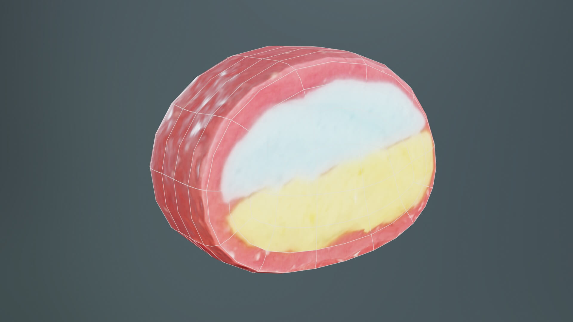 Oval - 3D Model by Polygonal Miniatures