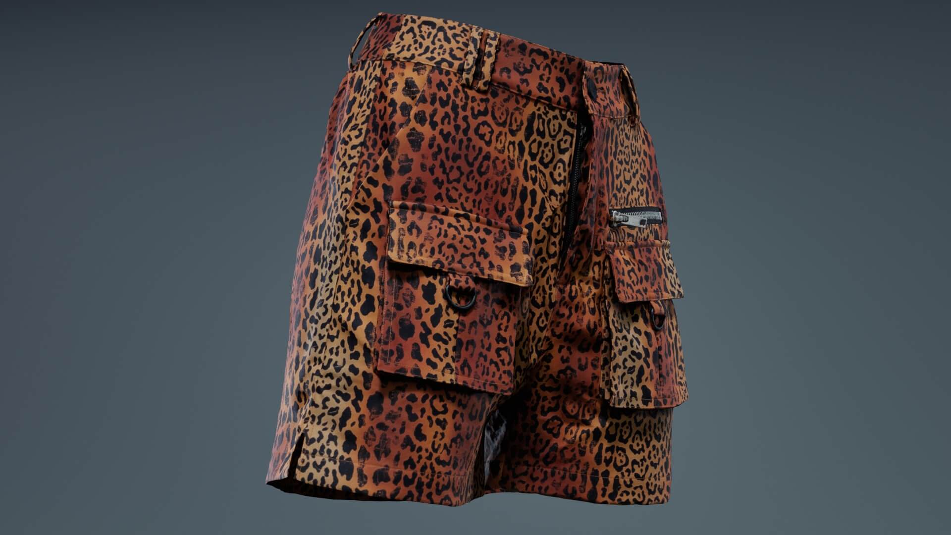 Panter Shorts - 3D Model by Polygonal Miniatures