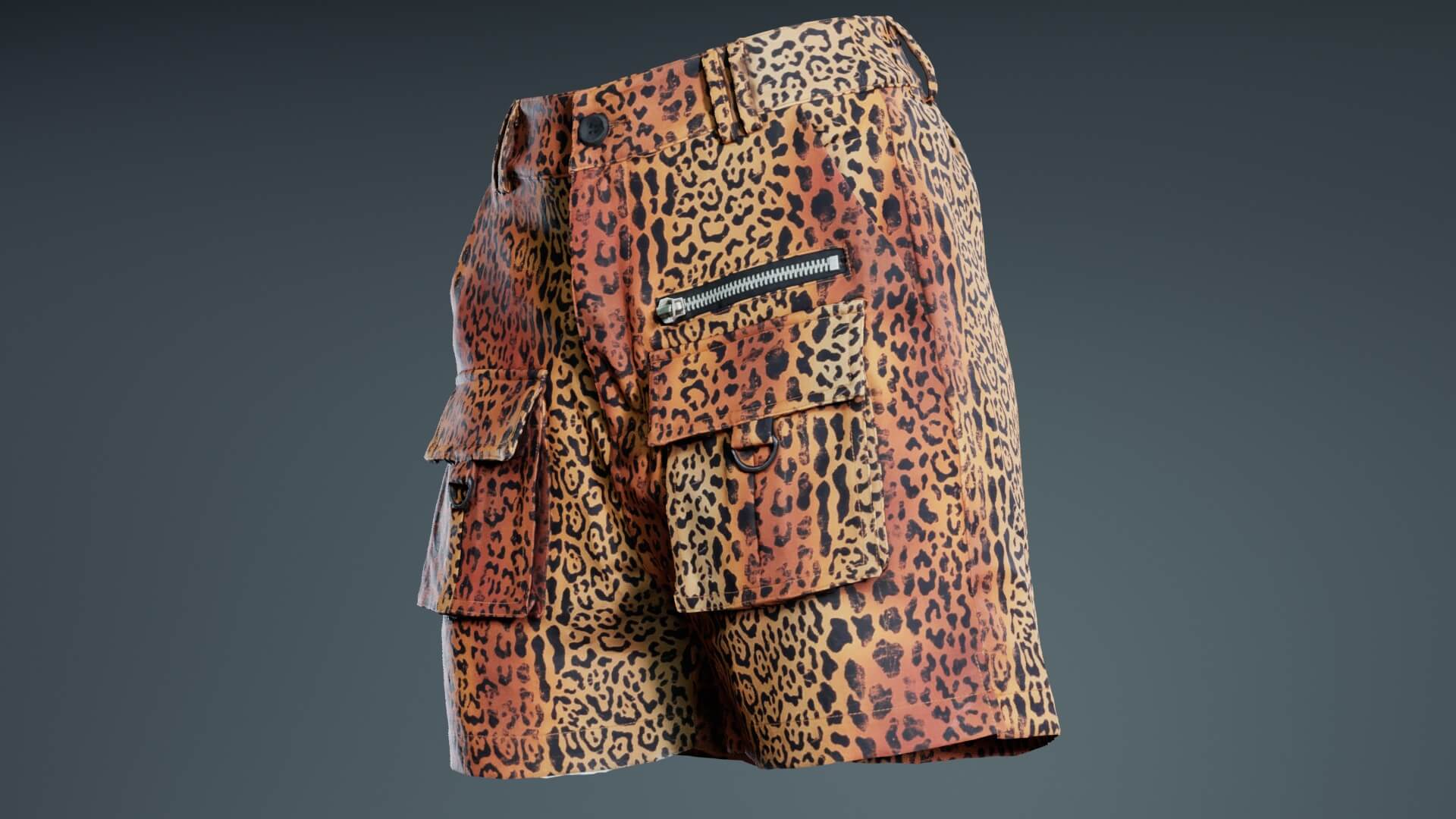 Panter Shorts - 3D Model by Polygonal Miniatures
