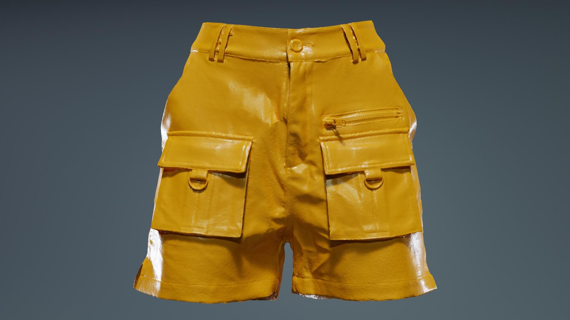 Panter Shorts - 3D Model by Polygonal Miniatures