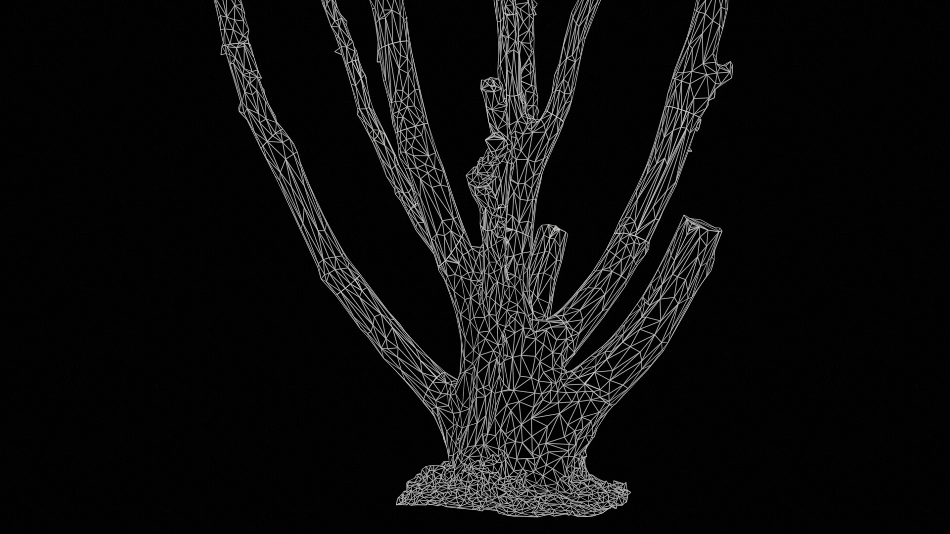 Paper Bark Tree Trunk - 3D Model by Polygonal Miniatures