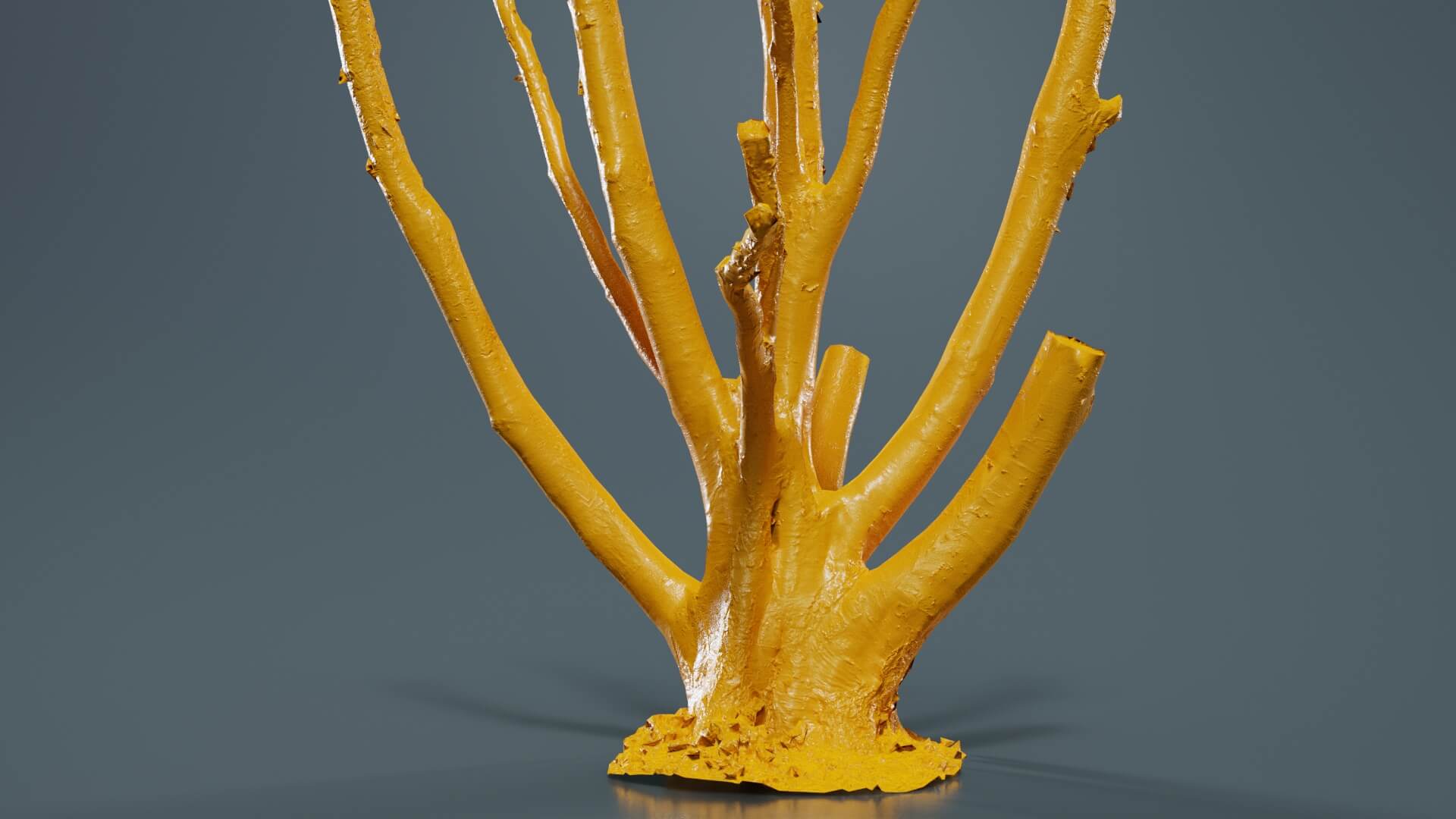 Paper Bark Tree Trunk - 3D Model by Polygonal Miniatures