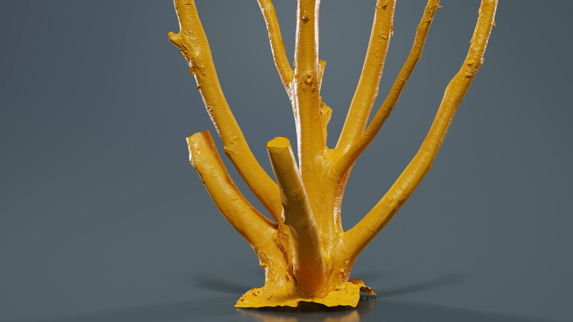 Paper Bark Tree Trunk - 3D Model by Polygonal Miniatures