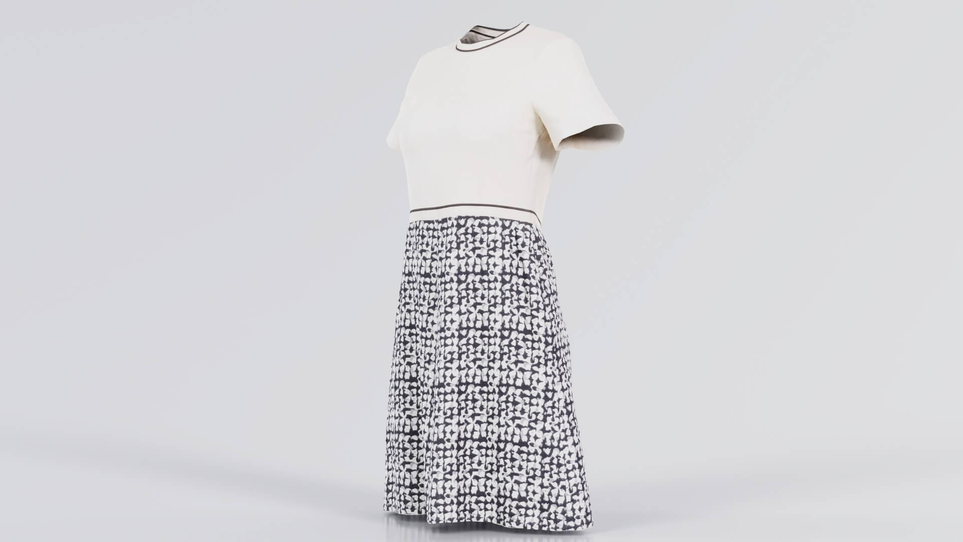 Pattern Dress - 3D Model by Polygonal Miniatures