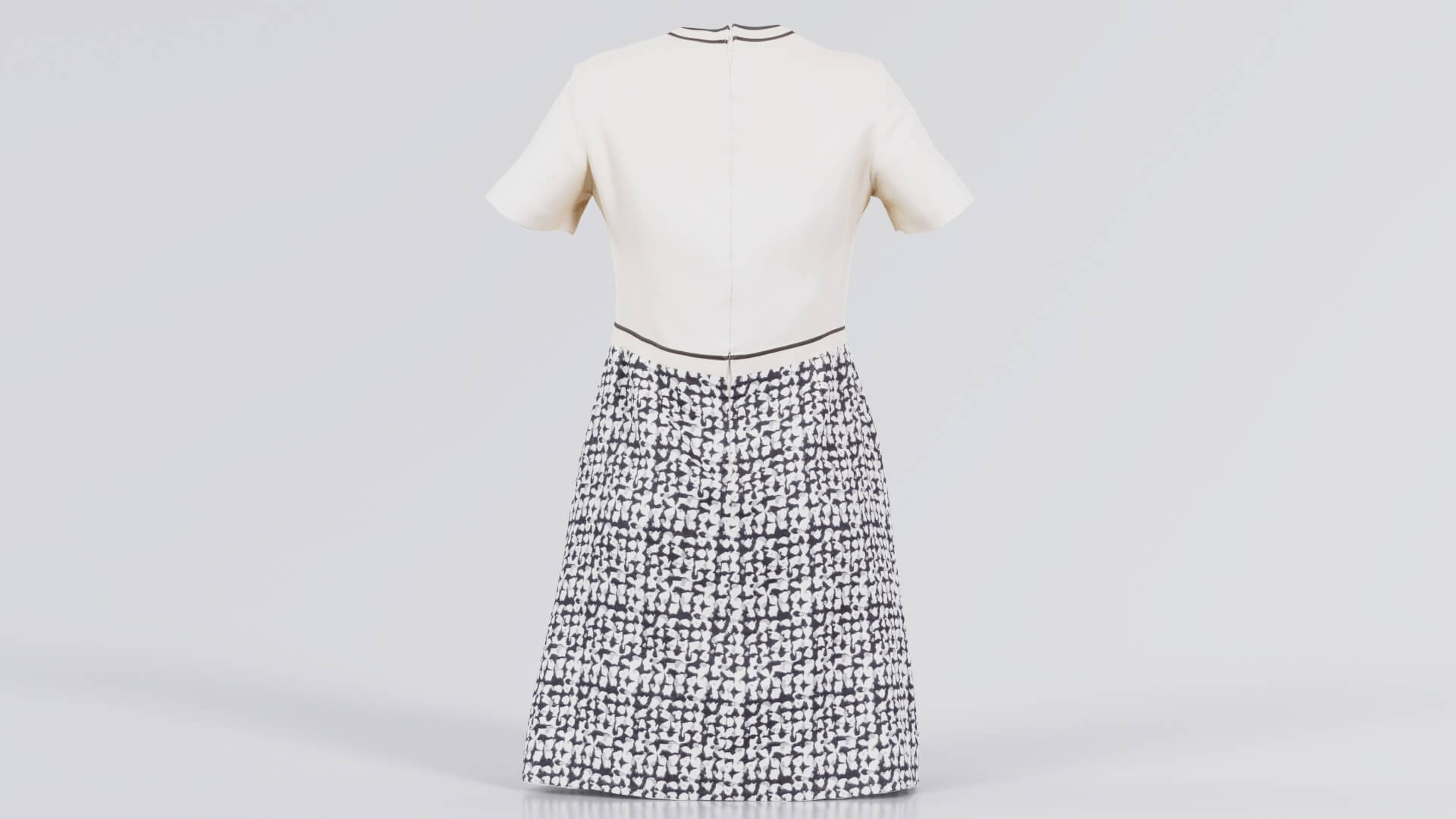 Pattern Dress - 3D Model by Polygonal Miniatures