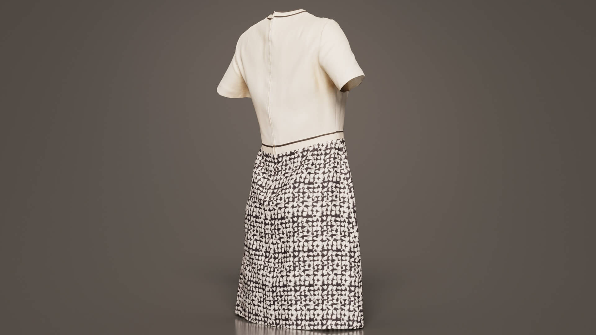 Pattern Dress - 3D Model by Polygonal Miniatures