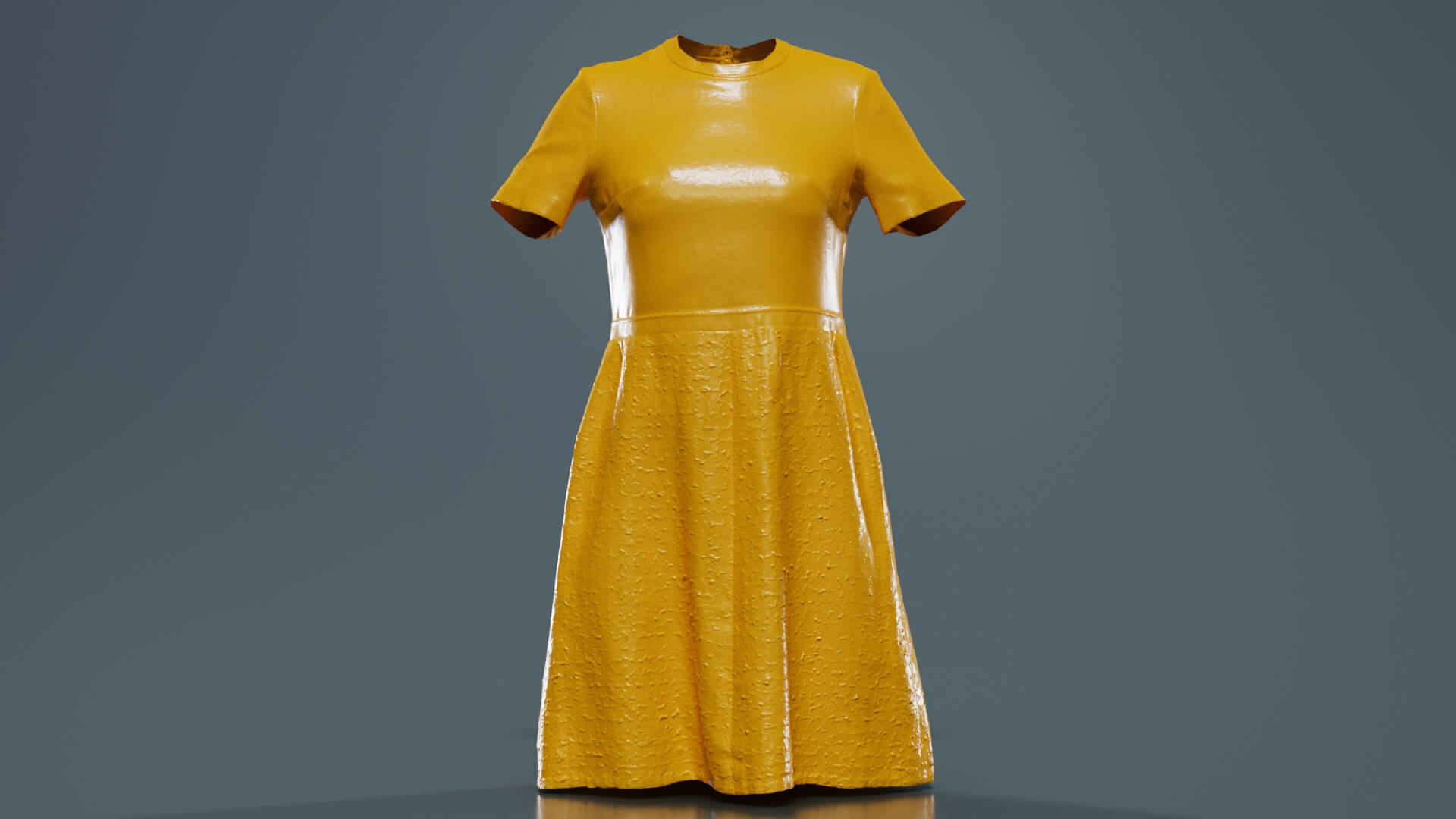 Pattern Dress - 3D Model by Polygonal Miniatures