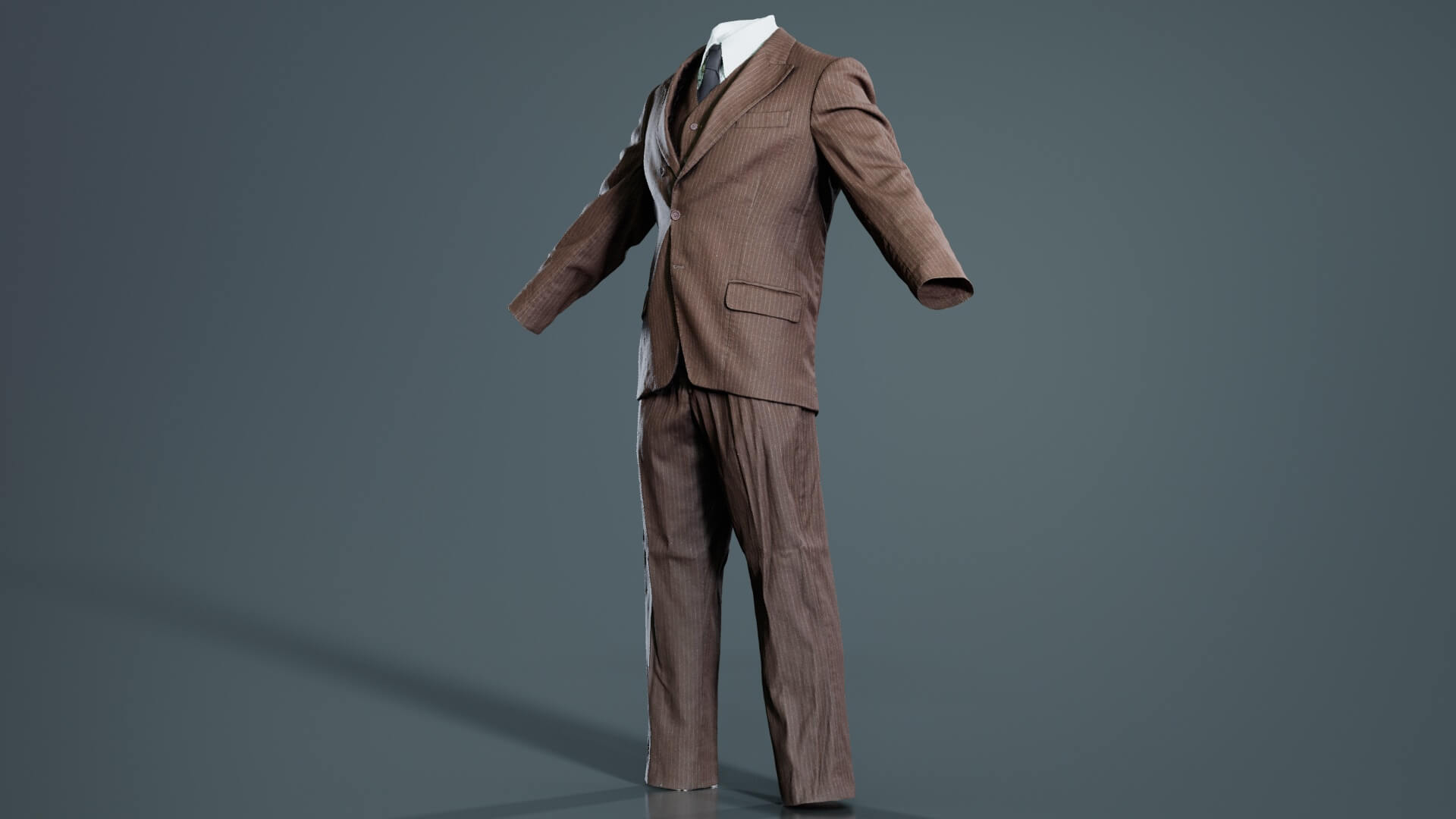 Peaky Blinders Costume - 3D Model by Polygonal Miniatures