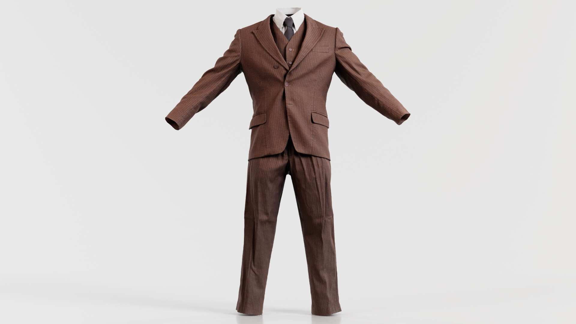 Peaky Blinders Costume - 3D Model by Polygonal Miniatures