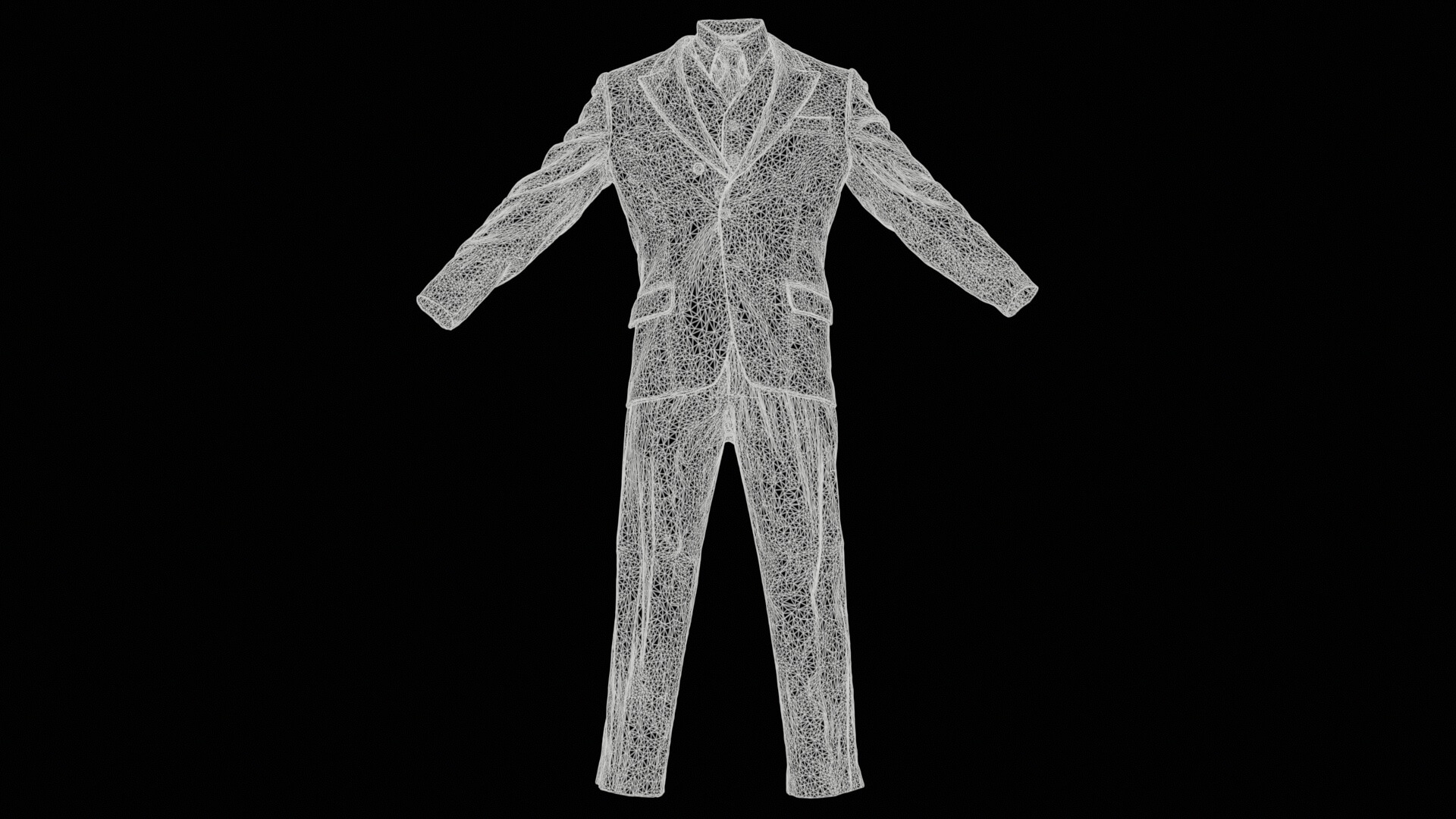 Peaky Blinders Costume - 3D Model by Polygonal Miniatures