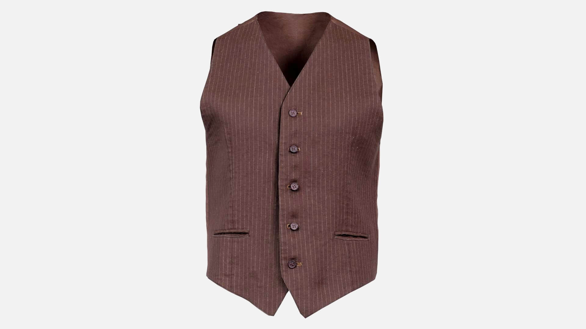 Peaky Blinders Gilet - 3D Model by Polygonal Miniatures