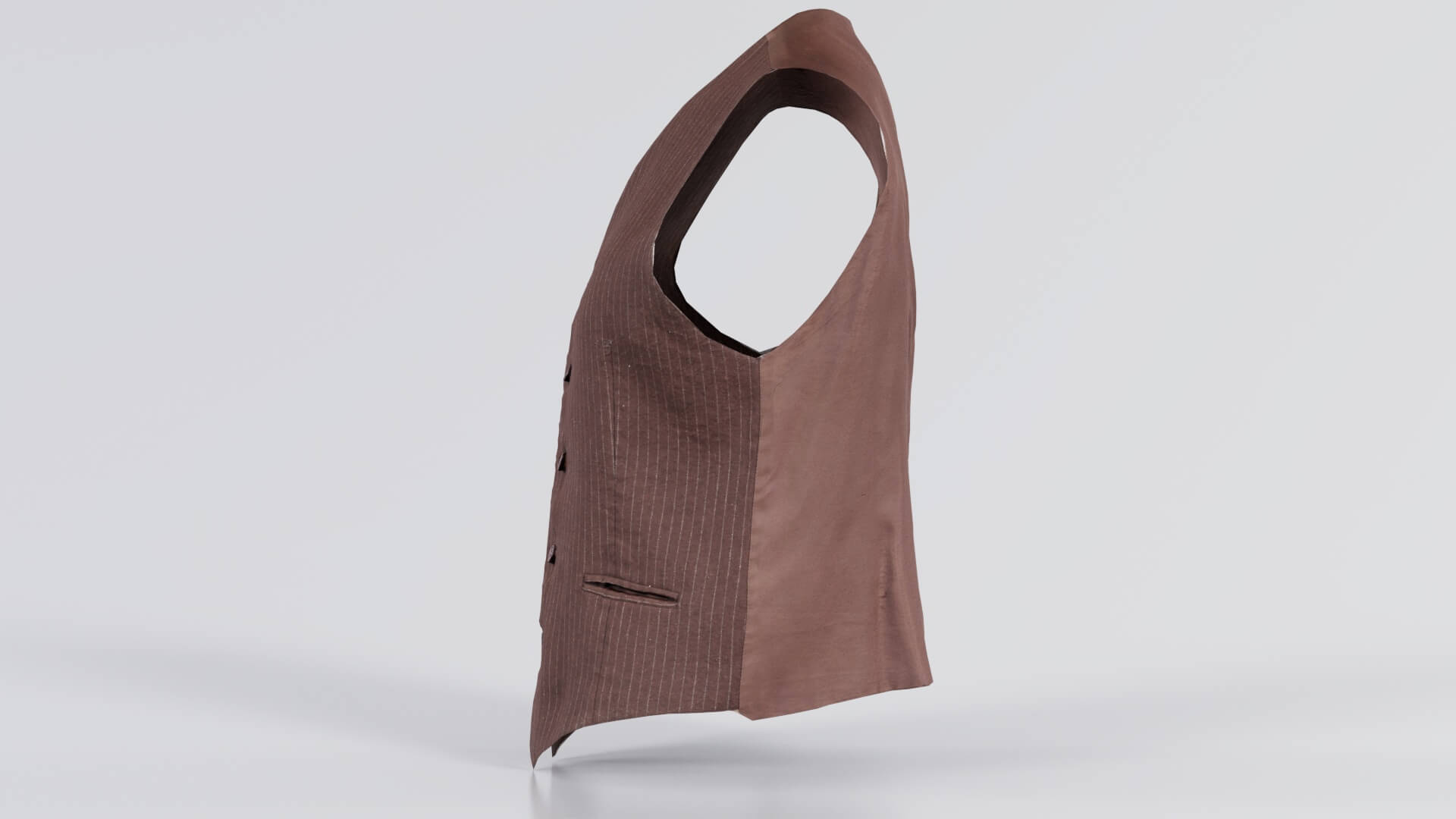 Peaky Blinders Gilet - 3D Model by Polygonal Miniatures