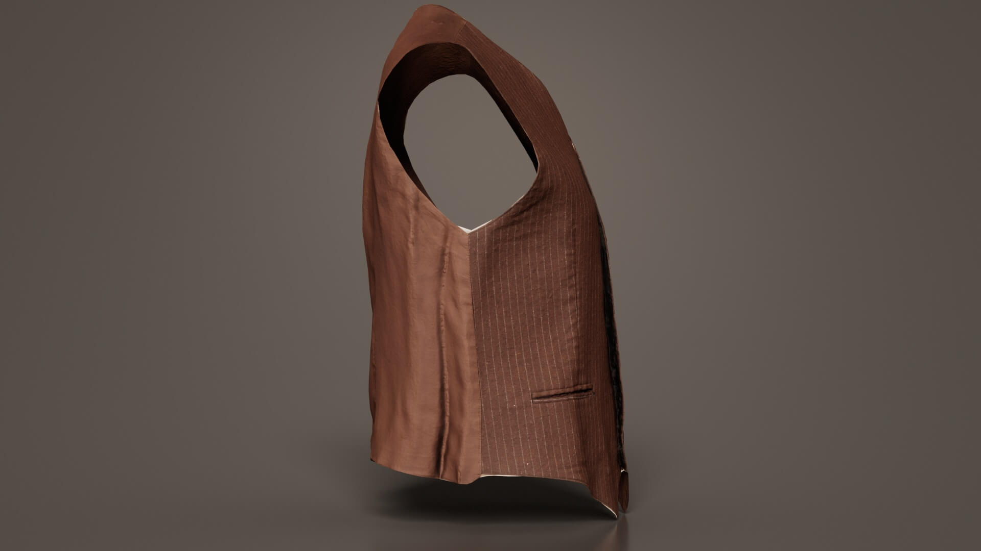 Peaky Blinders Gilet - 3D Model by Polygonal Miniatures