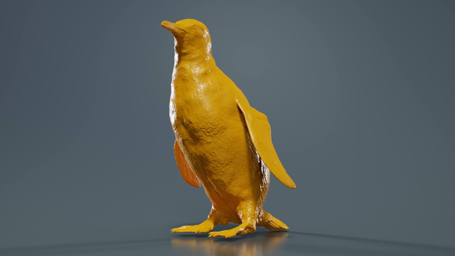 Penguin Sphenisciformes Spheniscidae - 3D Model by Polygonal Miniatures