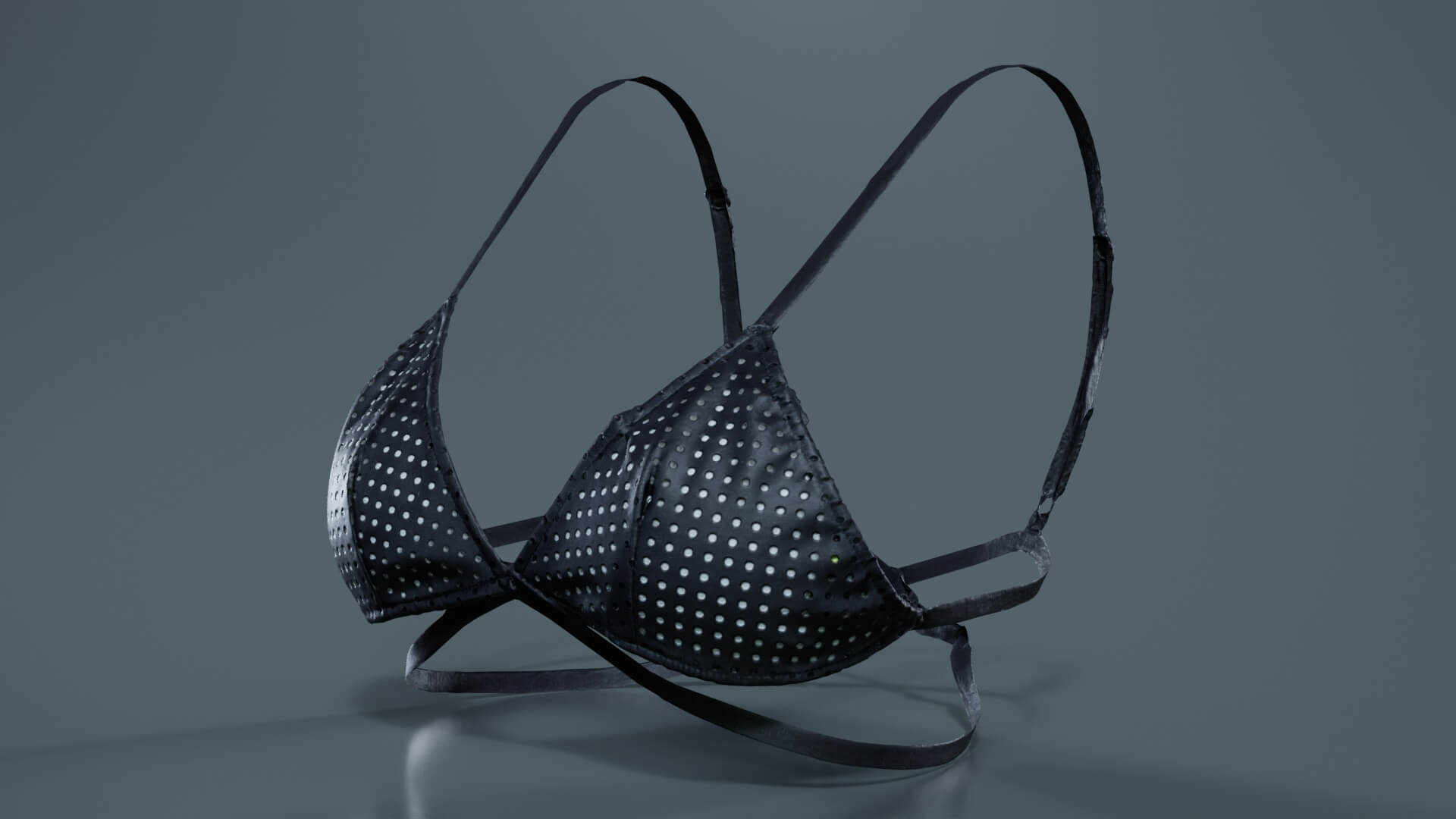 Perforated Lingerie Top - 3D Model by Polygonal Miniatures