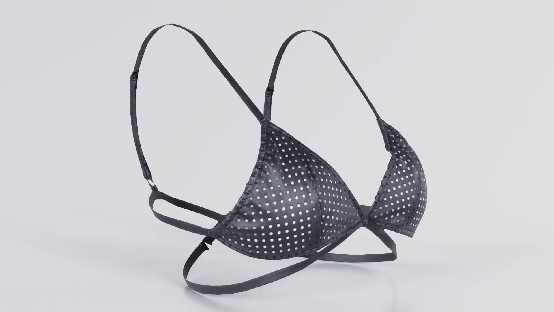 Perforated Lingerie Top - 3D Model by Polygonal Miniatures