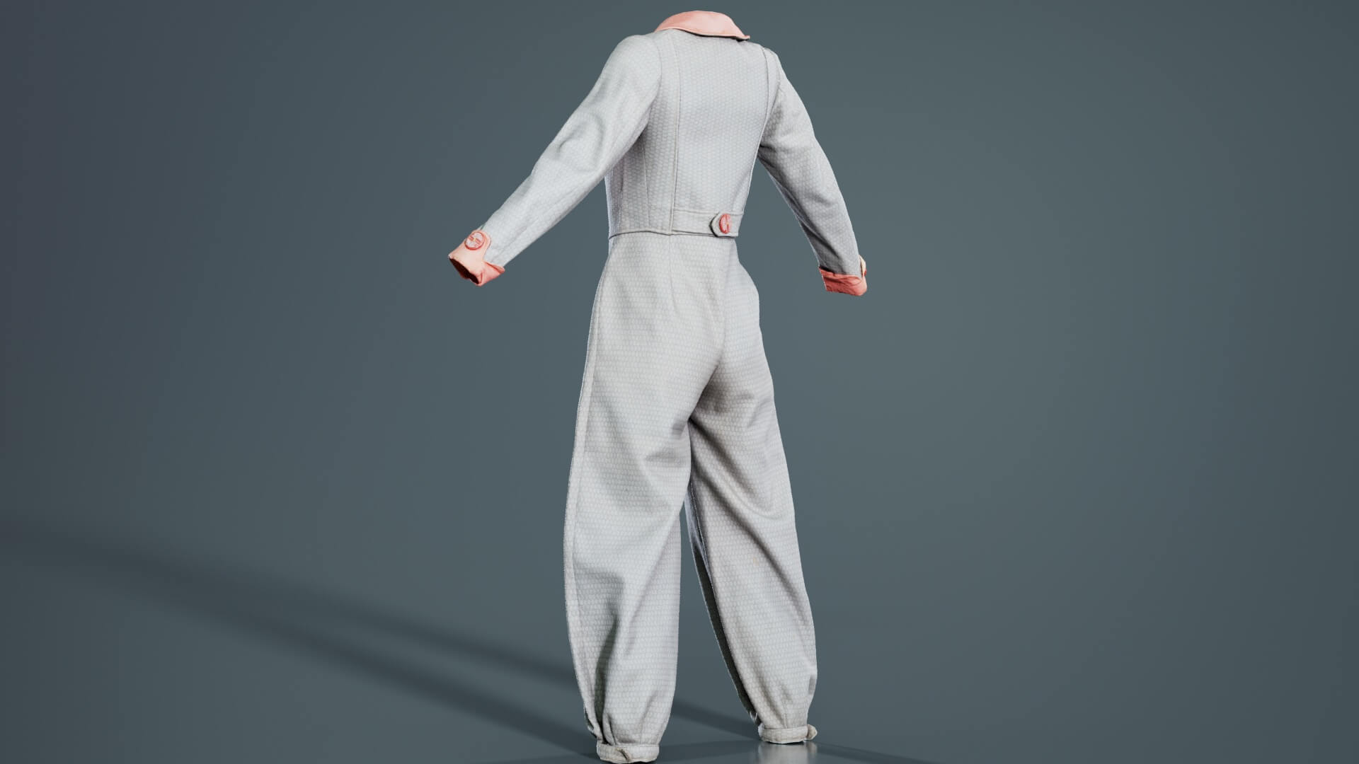 Pilot Bodysuit Closed - 3D Model by Polygonal Miniatures